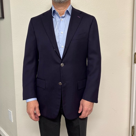 Kiton | Suits & Blazers | Kiton Purple Mens Blazer | Poshmark